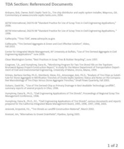 Tire Derived Aggregate - Scrap Tire News: Tire and Rubber Recycling ...