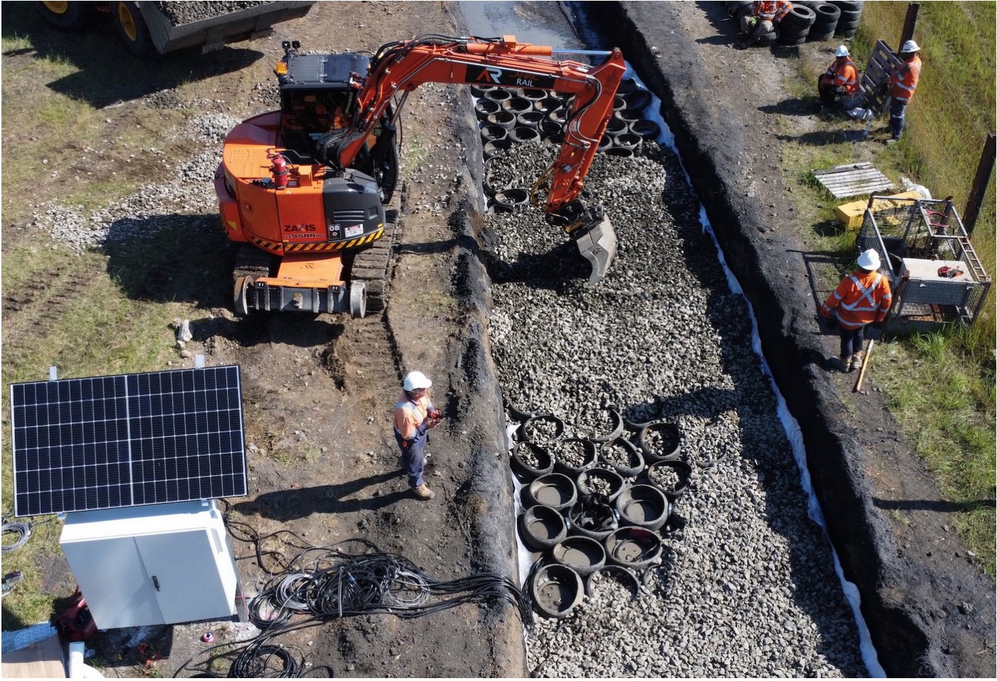 Rail Research Project - Scrap Tire News: Tire and Rubber Recycling News ...