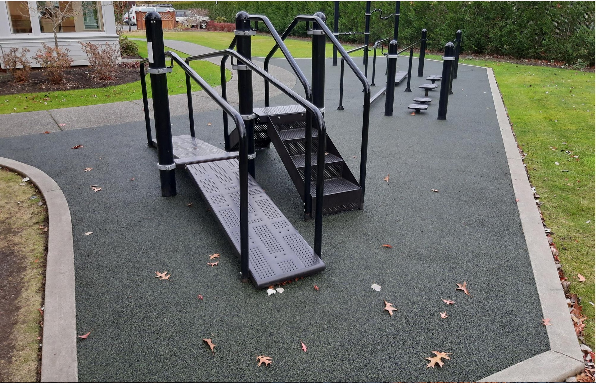 BC Wellness Park Receives New Rubber Surfacing - Scrap Tire News: Tire ...