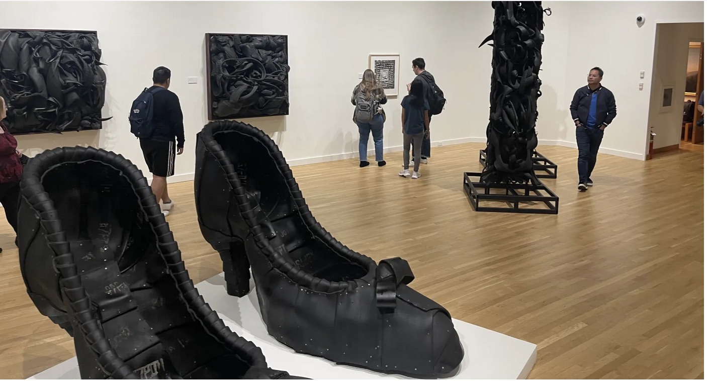 Shredding Art - One Tire At A Time - Scrap Tire News: Tire and Rubber ...